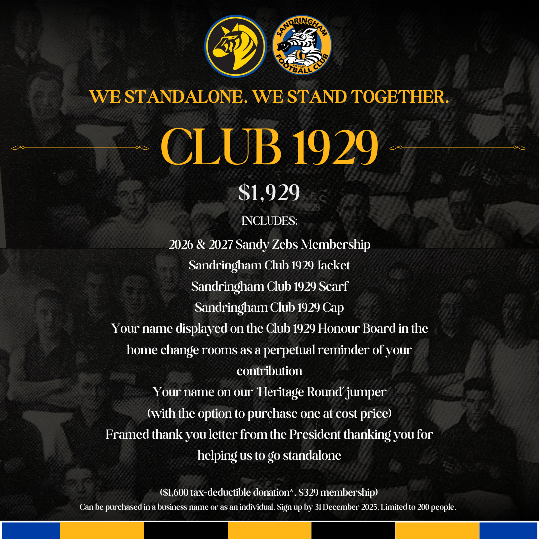 Sandringham Football Club | Homepage